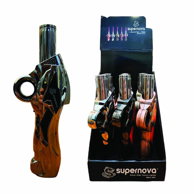 Supernova Metal Bike Torch Lighter (6-pack) – Mega Sphere Trading